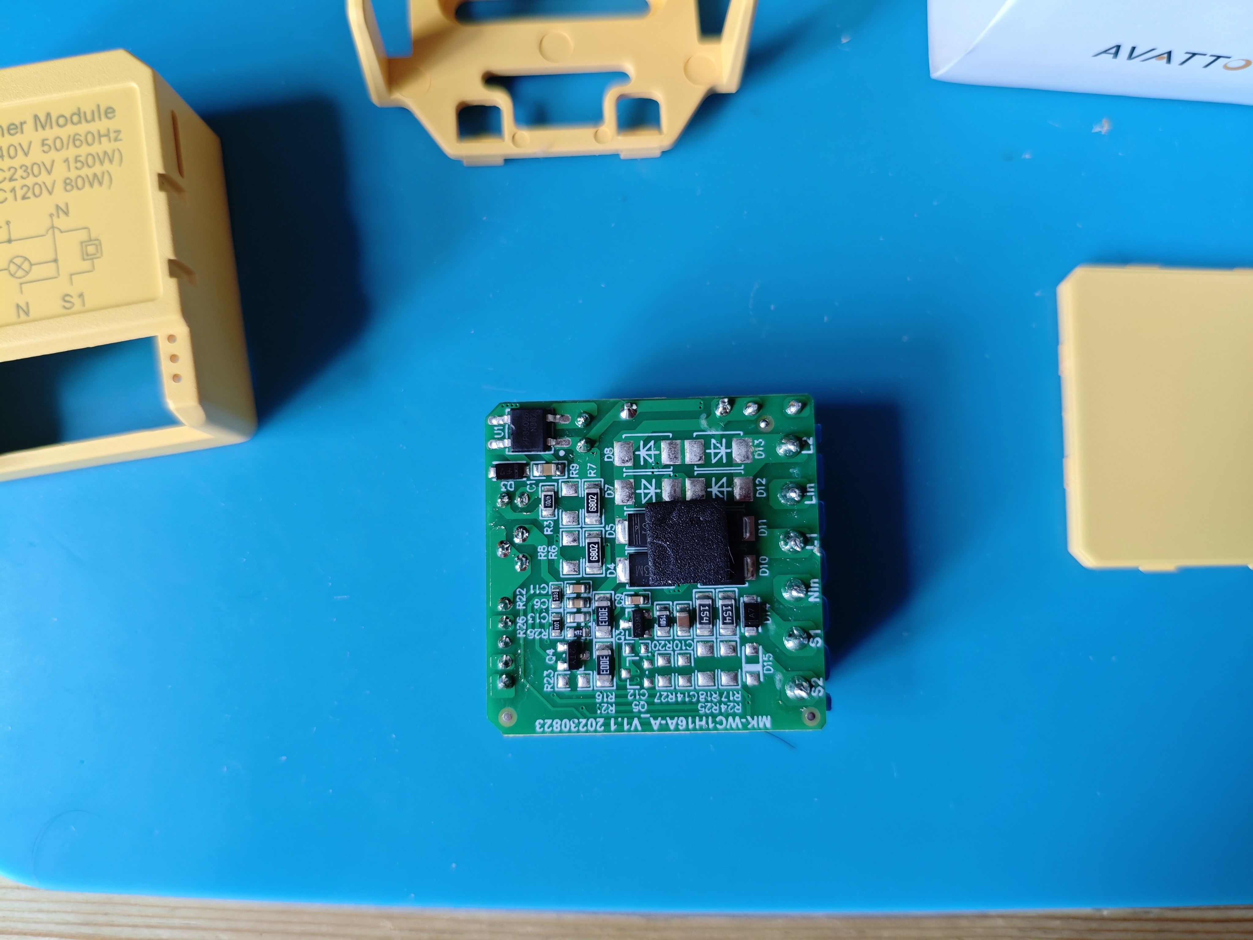 Avatto DMS16-W1 CBU Dimmer + Puya PY32F002A MCU: OpenBeken Flashing and ...