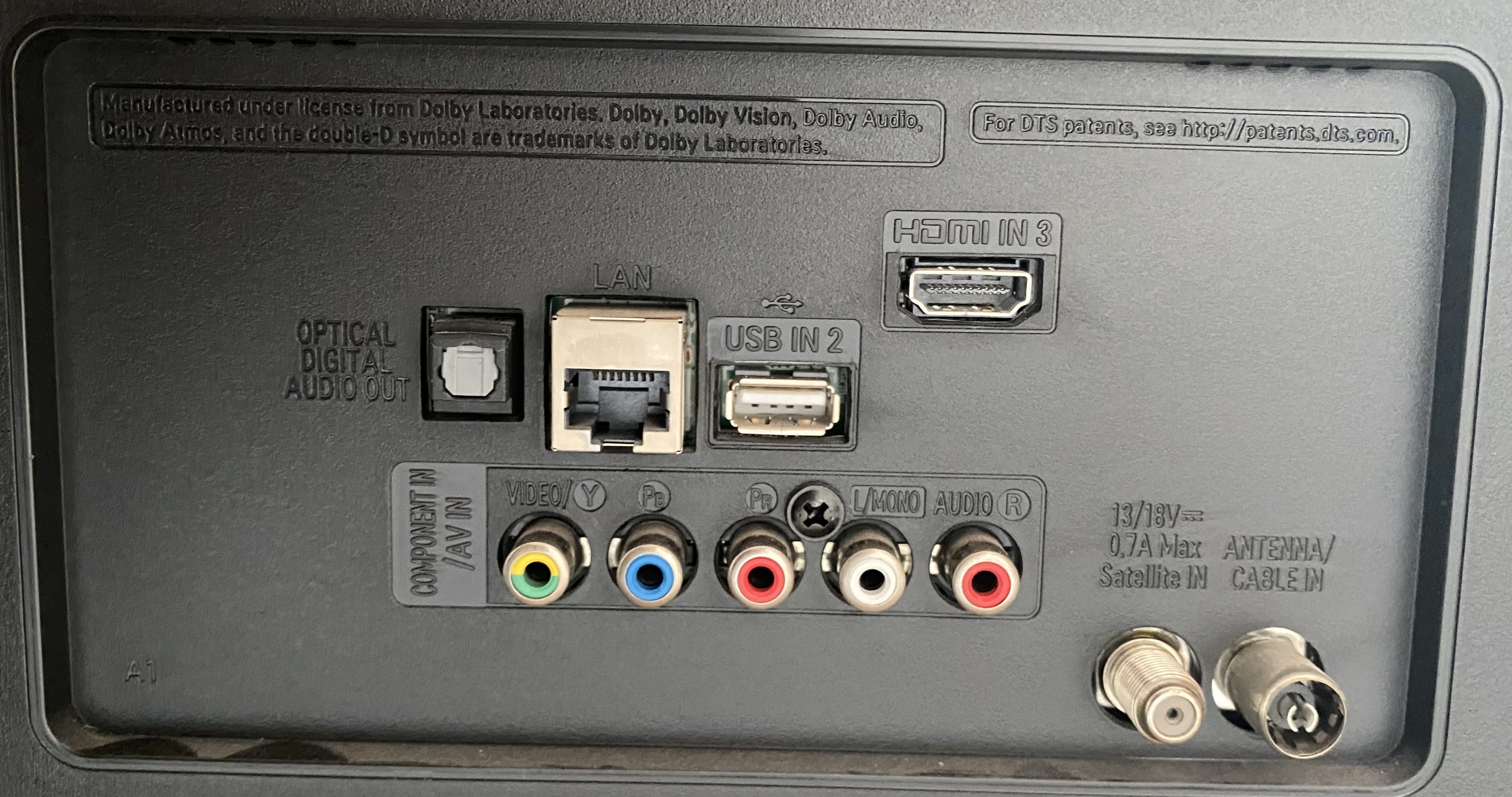 Jak podłączyć kino domowe sony STR-DH500 do telewizora lg UM7100PLB