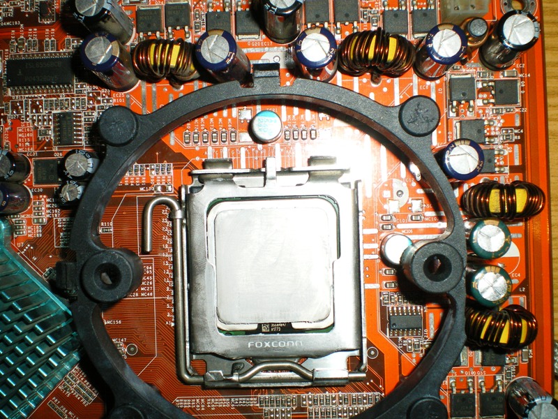 Abit AS8-V - Płyta padła po wymianie kondensatorów