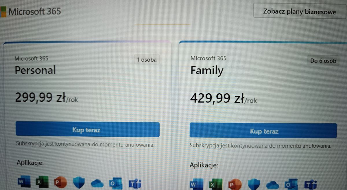 Rozpocznij prace z Platformą Microsoft 365 - Skąd klucz?
