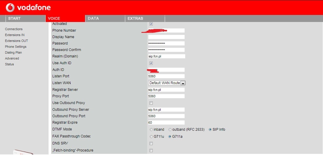 Czy Vodafone DSL EasyBox 802 działa z modemem kablowym Thomson TCM420? - 4