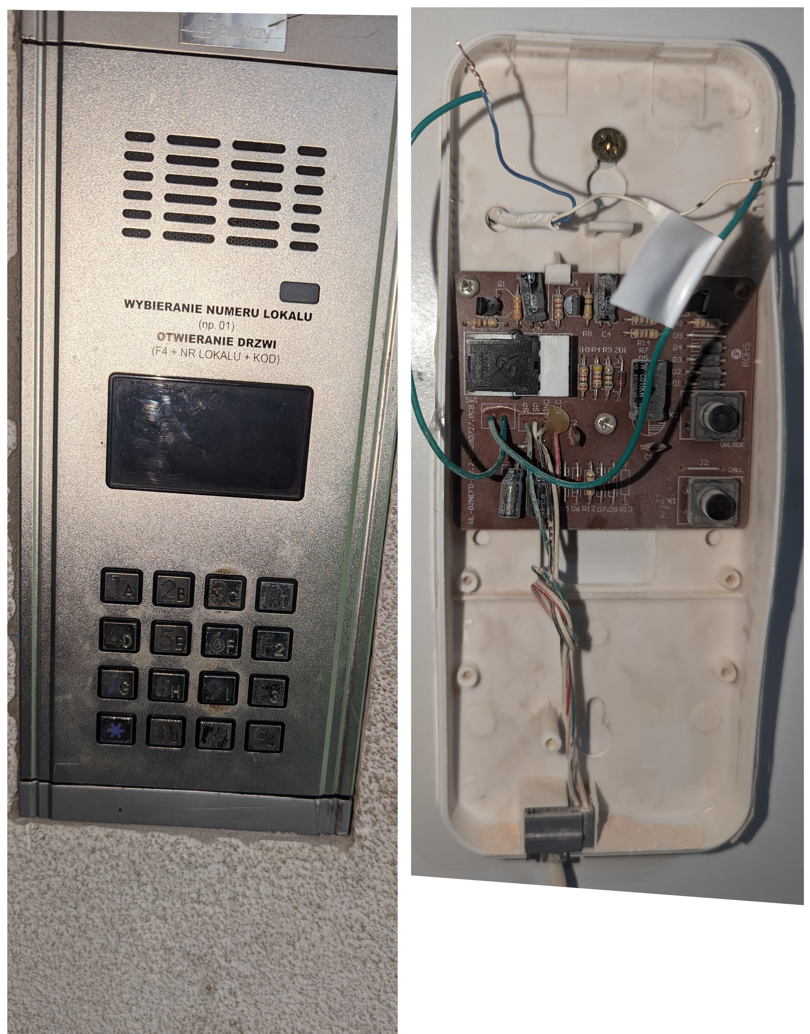 Ciche pykanie w nowym domofonie - efekt wadliwej instalacji czy ...