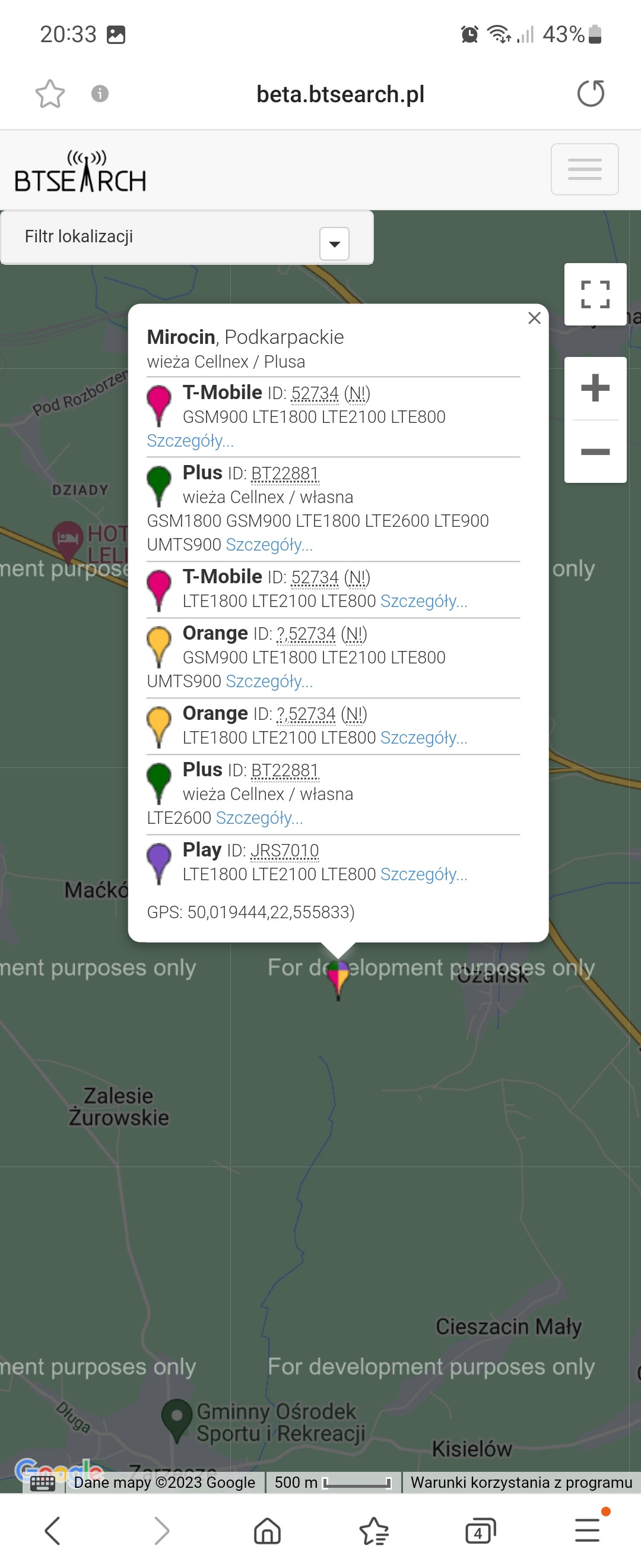 Wymiana routera T-Mobile b529s-23a na b535-232a - wpływ na jakość połączenia