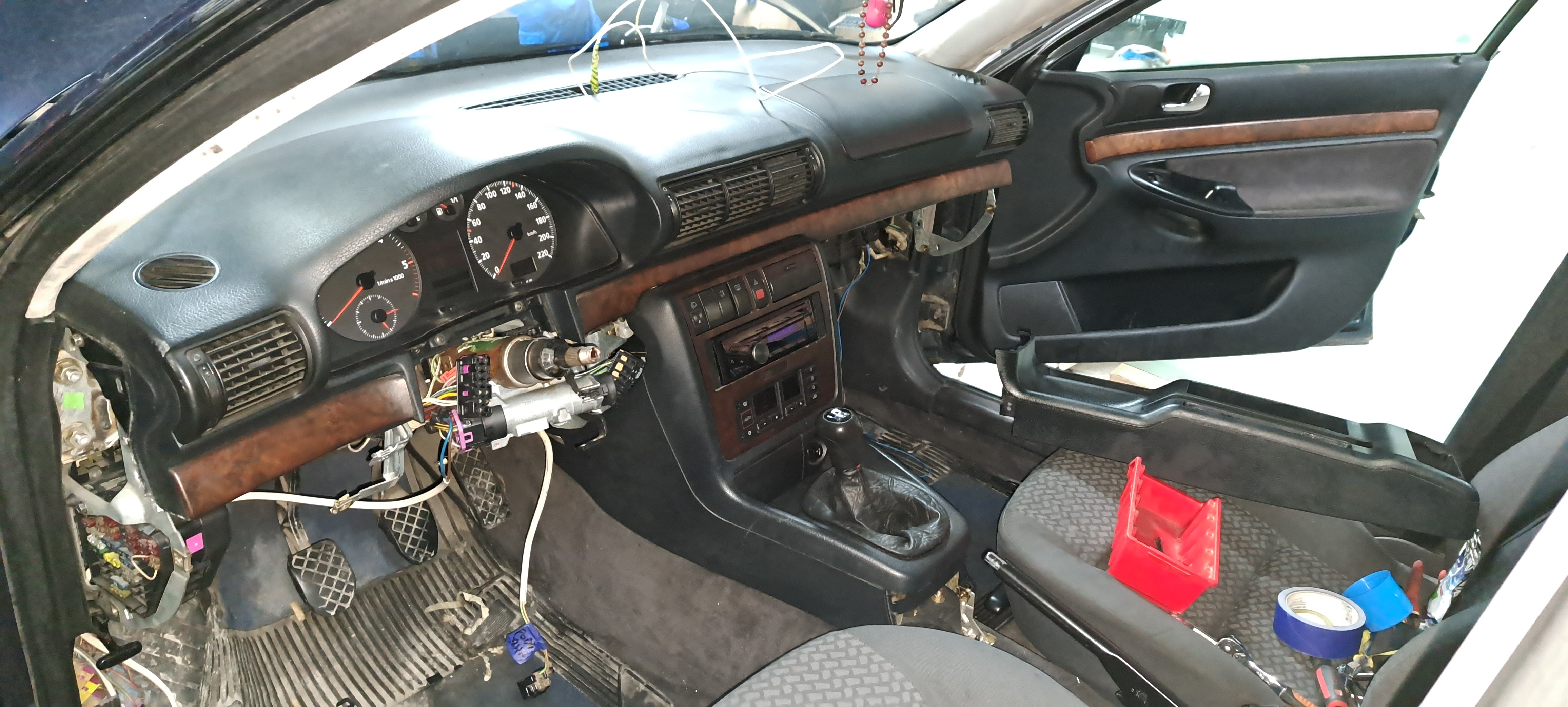 Brak ciepłego powietrza Audi A4 b5 1995r - 2 - elektroda.pl