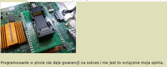 PS51D6900DS - Programowanie K9GAG08U0E za pomocą Beeprog2c - 2