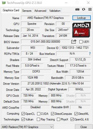 Który sterownik zainstalować do karty AMD Radeon R7?