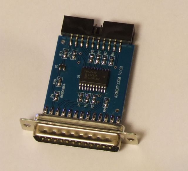 [Sprzedam] Makieta dydaktyczna ARM7 LPC2148 + JTAG WIGGLER