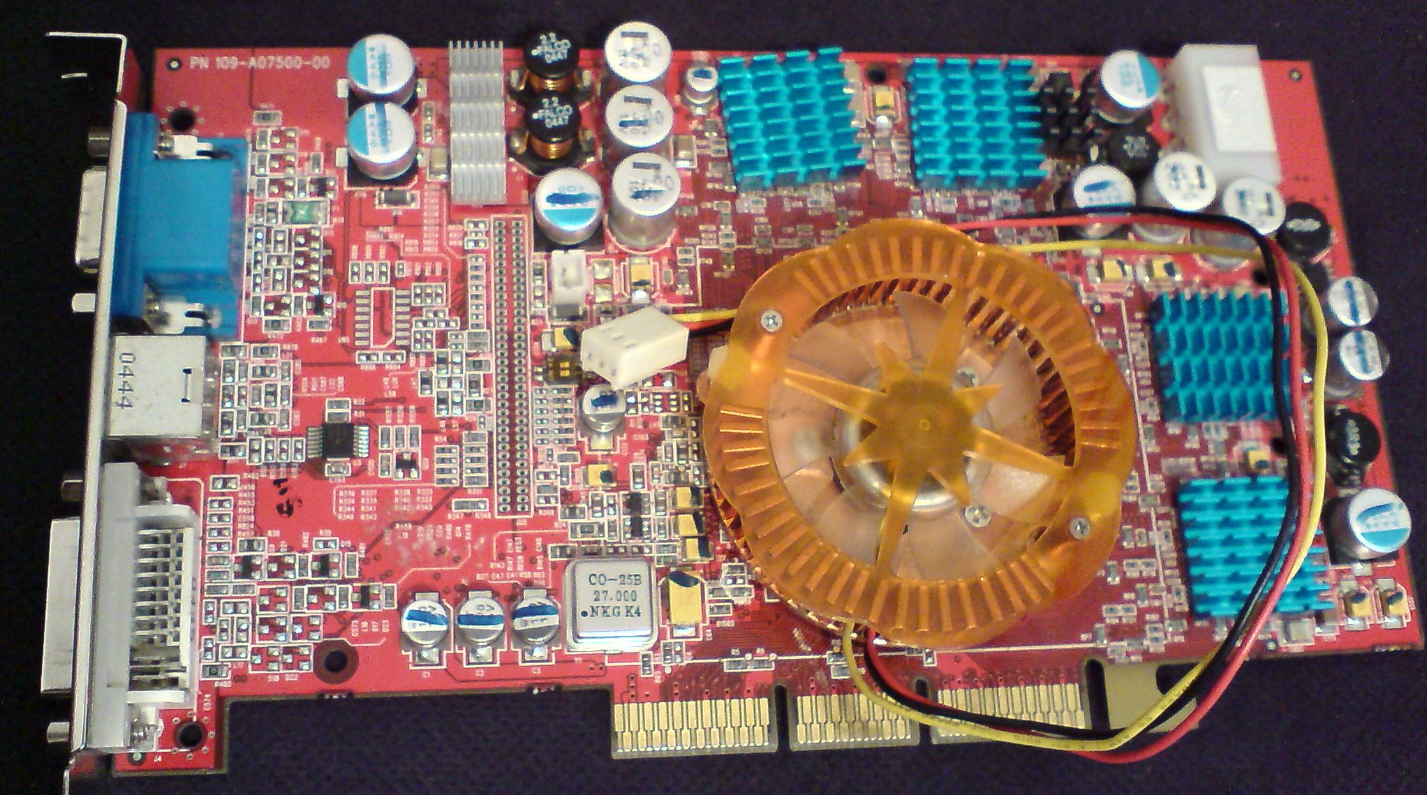 IS7-E + Radeon 9800 Pro AGP - zasilanie wentylatora grafiki