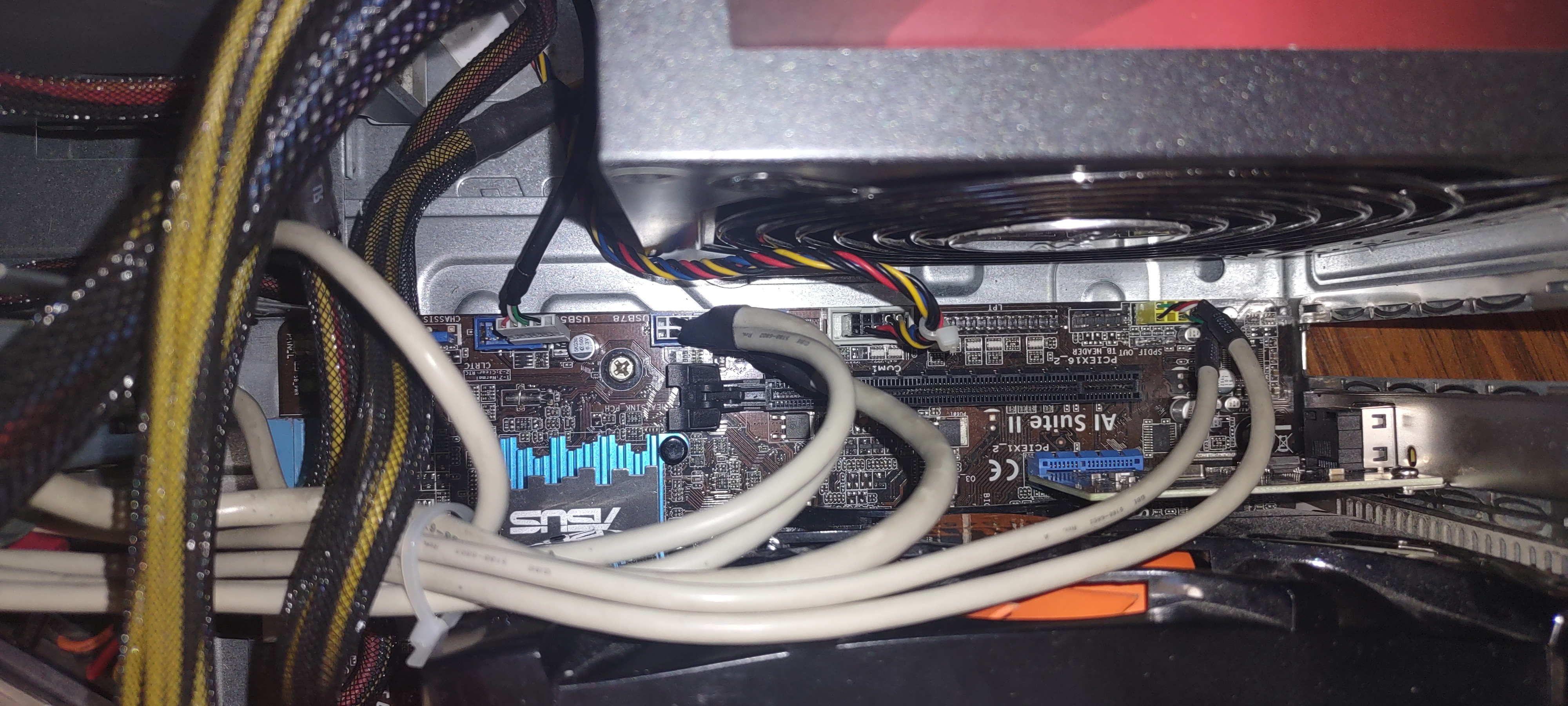 Asus P8H77-M PRO płyta główna i stara obudowa hp pavilion a6000 jak ...