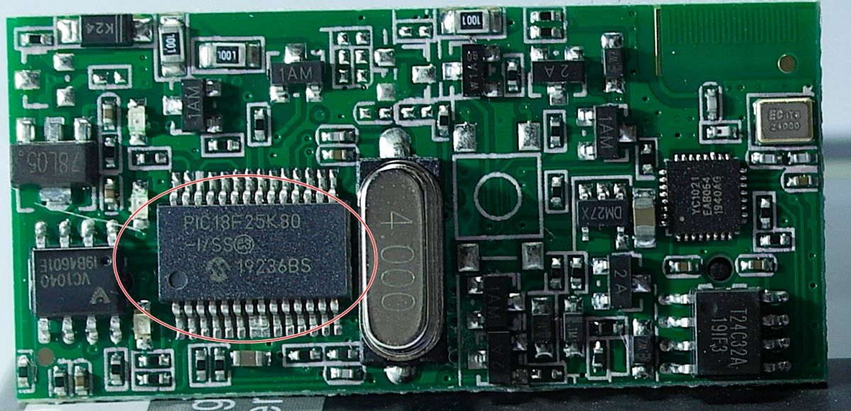 Rekomendacje taniego interfejsu ELM327 z prawdziwym układem PIC18F25K80
