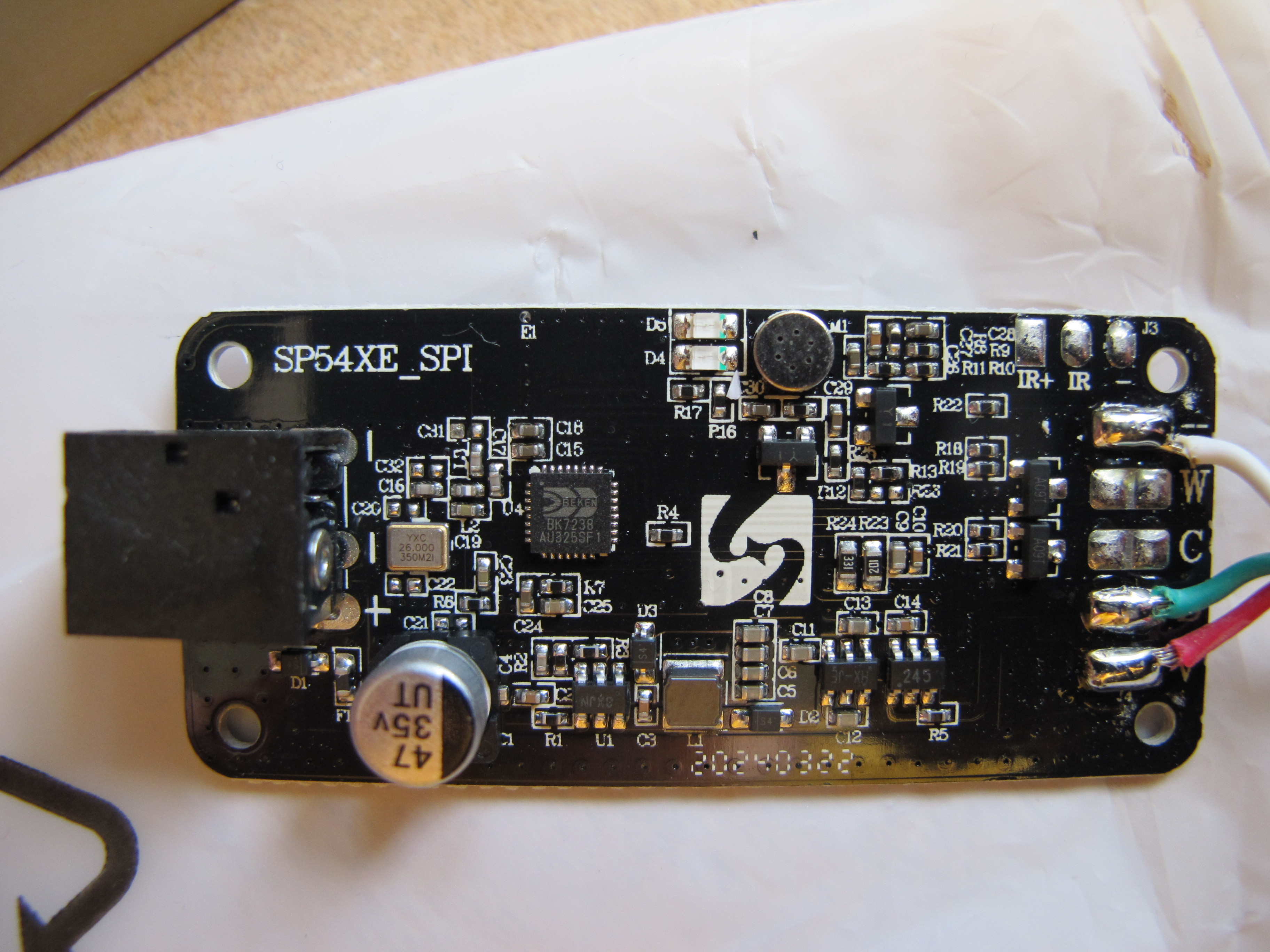 SP548E LED SPI IoT Controller with Beken BK7238 - Discovery Trail