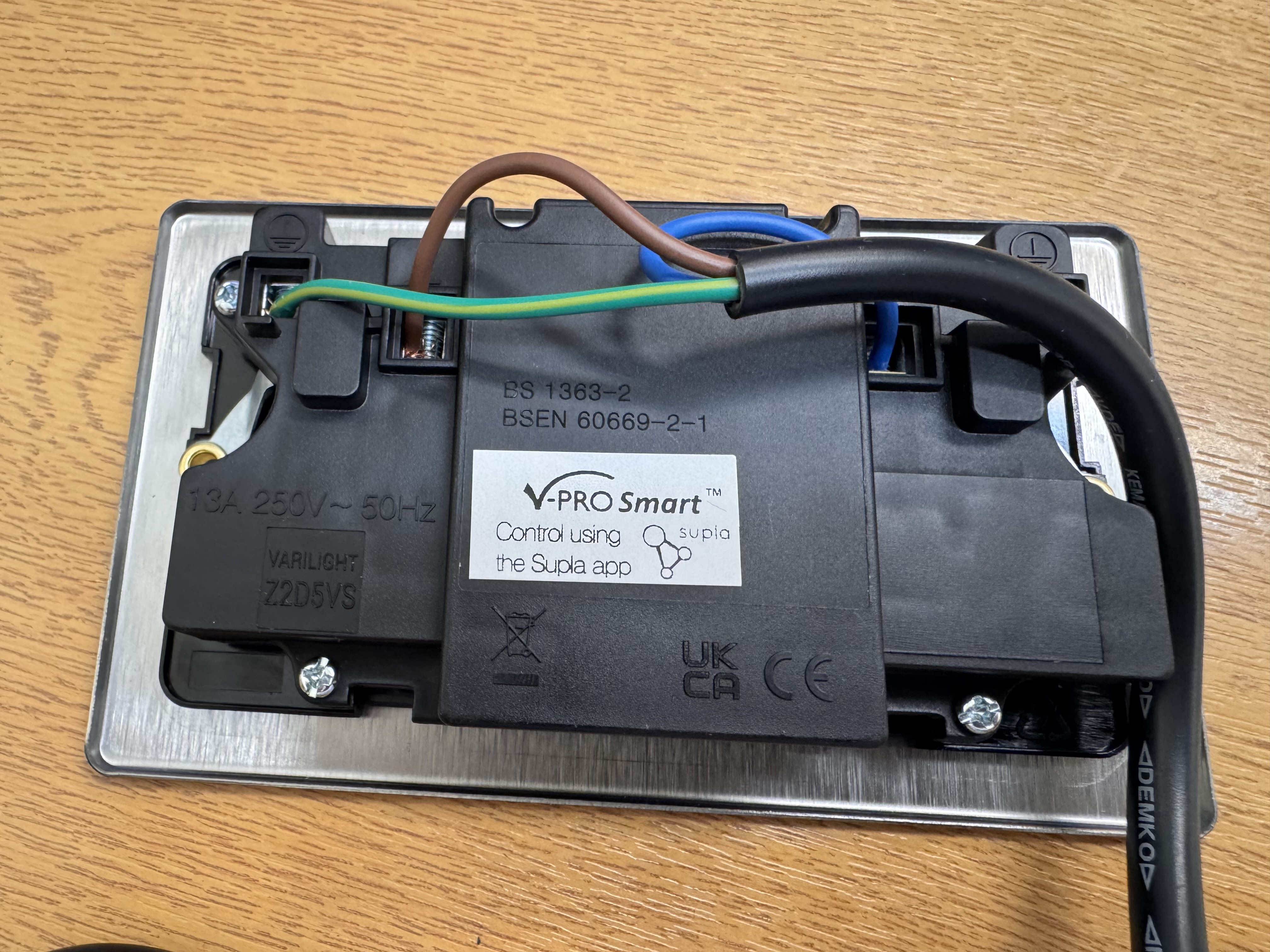 Varilight UK Double Socket with ESP32-C3 Mini 1: Flashing with ...