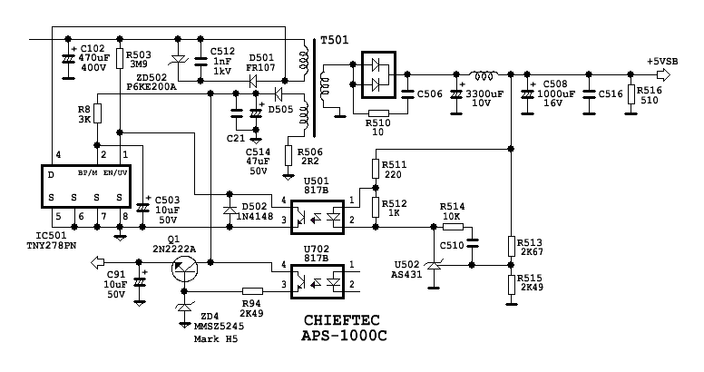 OCZ Technology model: OCZ600MXSP - Nie startuje. Falujące napięcie ...