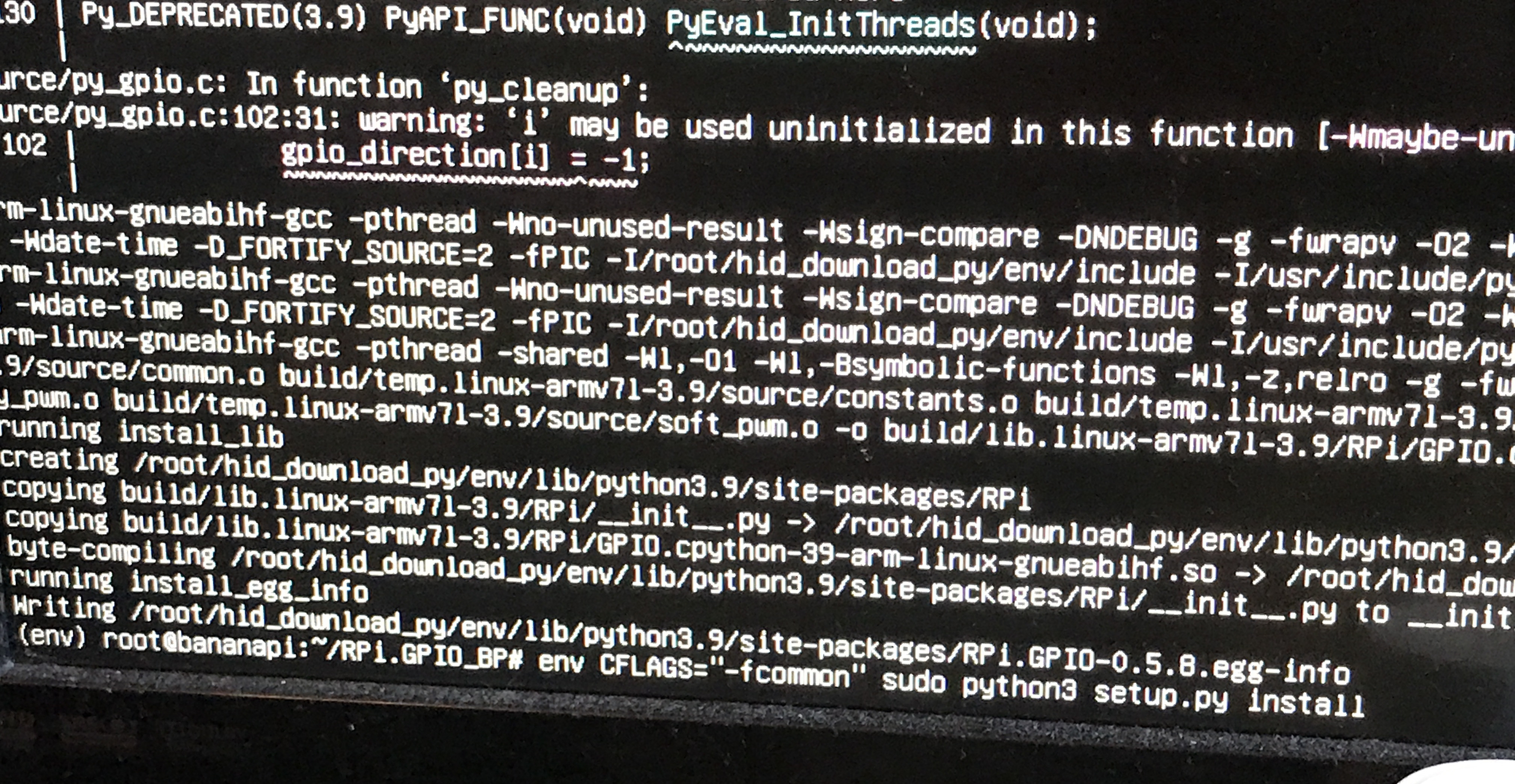 BK7231 programming via SPI in flash memory mode - Python and Banana Pi