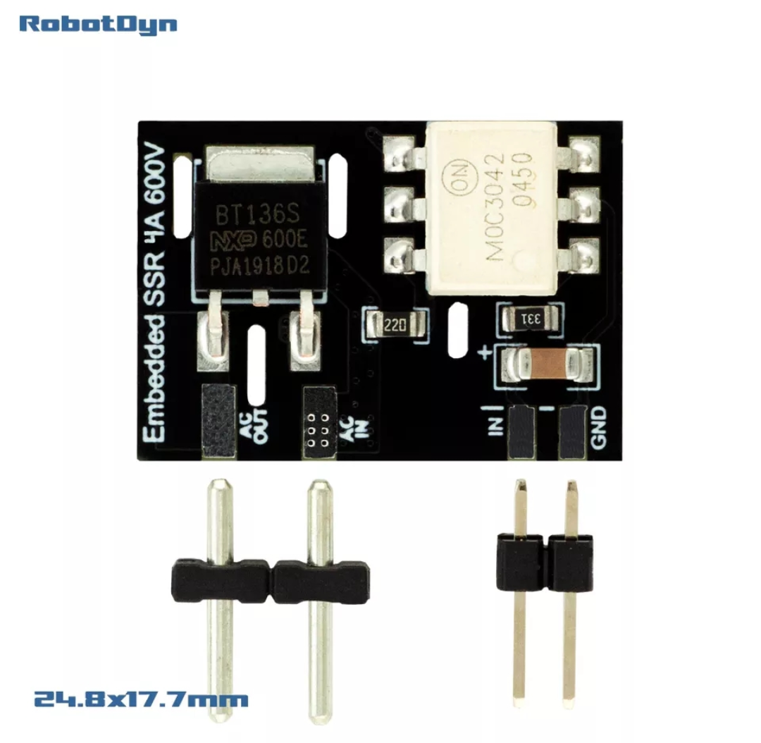 Błysk LED GU10 sterowanych triakiem z ESP32 przy włączaniu światła ...