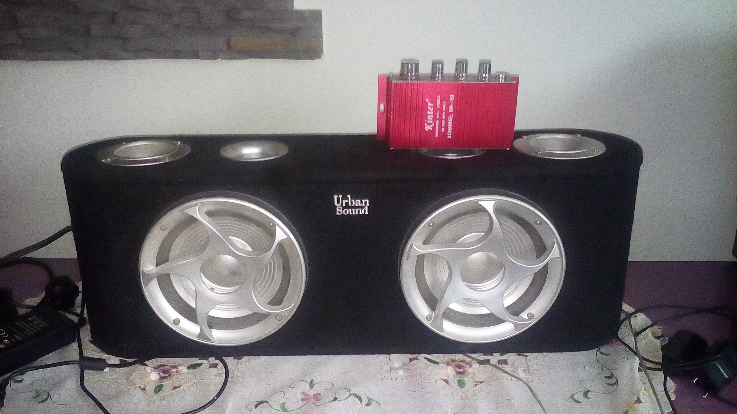 [Sprzedam] wzmacniacz KINTER MA-180 + Urban Sound Boom Box