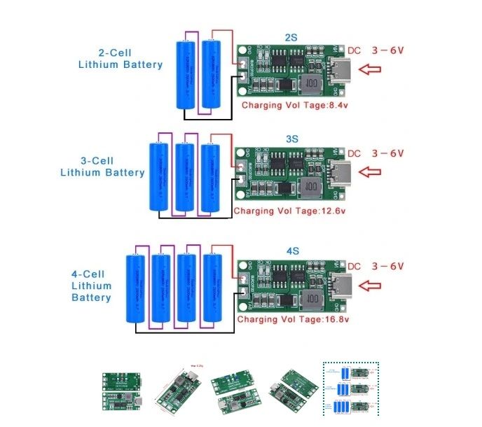 [Rozwiązano] Podłączenie BMS 3S 18650 - gdzie podłączyć +/- pierwszego ogniwa?