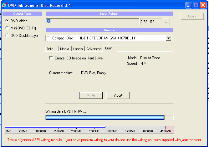 Dvd Lab PRO 2.51 - klatkowanie filmu po nagraniu na DVD-RW, jak naprawić?