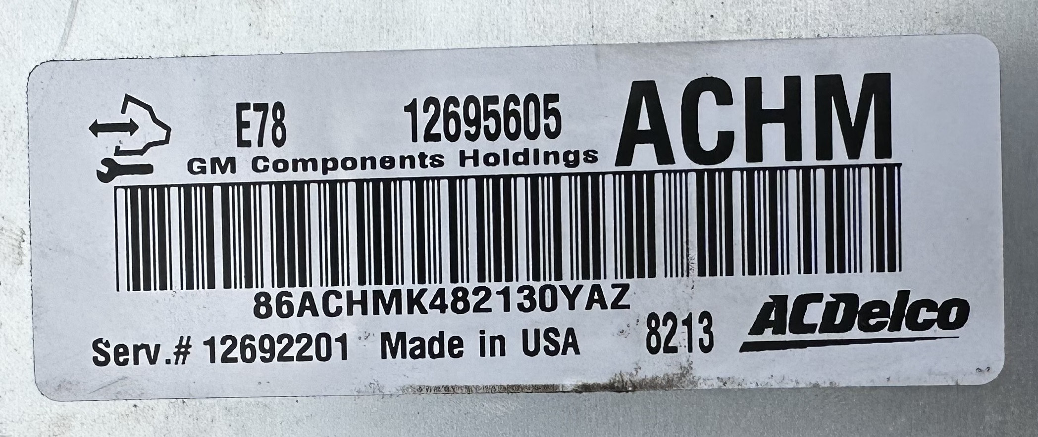 Opel Corsa E 1,2 2018 ACDelco E78 ECU nie włącza przekaźnika pompy paliwa