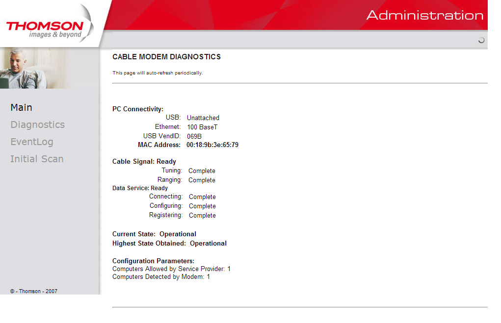 Modem Thomson TCM420 zrywa połączenie co 5-20 minut - Multimedia Polska ...