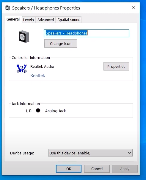 Konfiguracja dwóch zestawów głośników w Realtek Audio Control na MSI ...