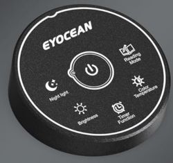 Lampka biurkowa Eyocean CLED-026C, brak pilota, podłączenie na krótko