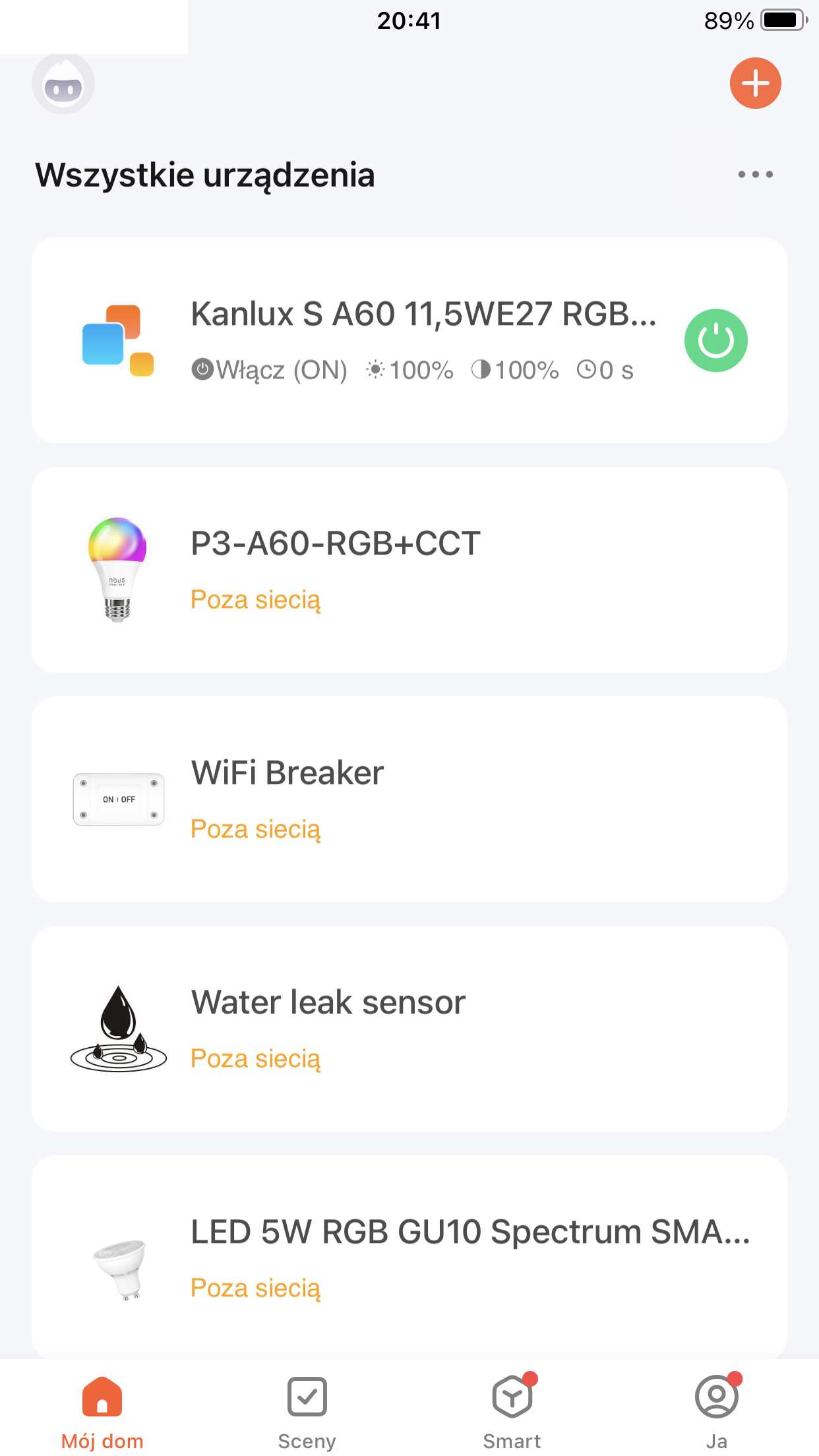 Kanlux S A60 LED lamp 11.5W E27 RGBCW [CB3L / BK7231N]