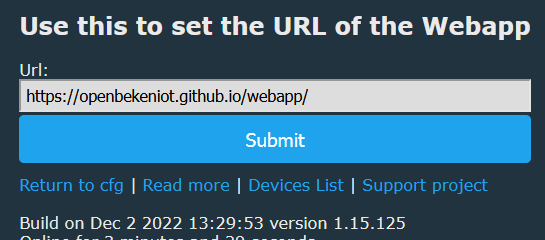 OpenBK WebApp Config URL: Usage & Functionality Explained