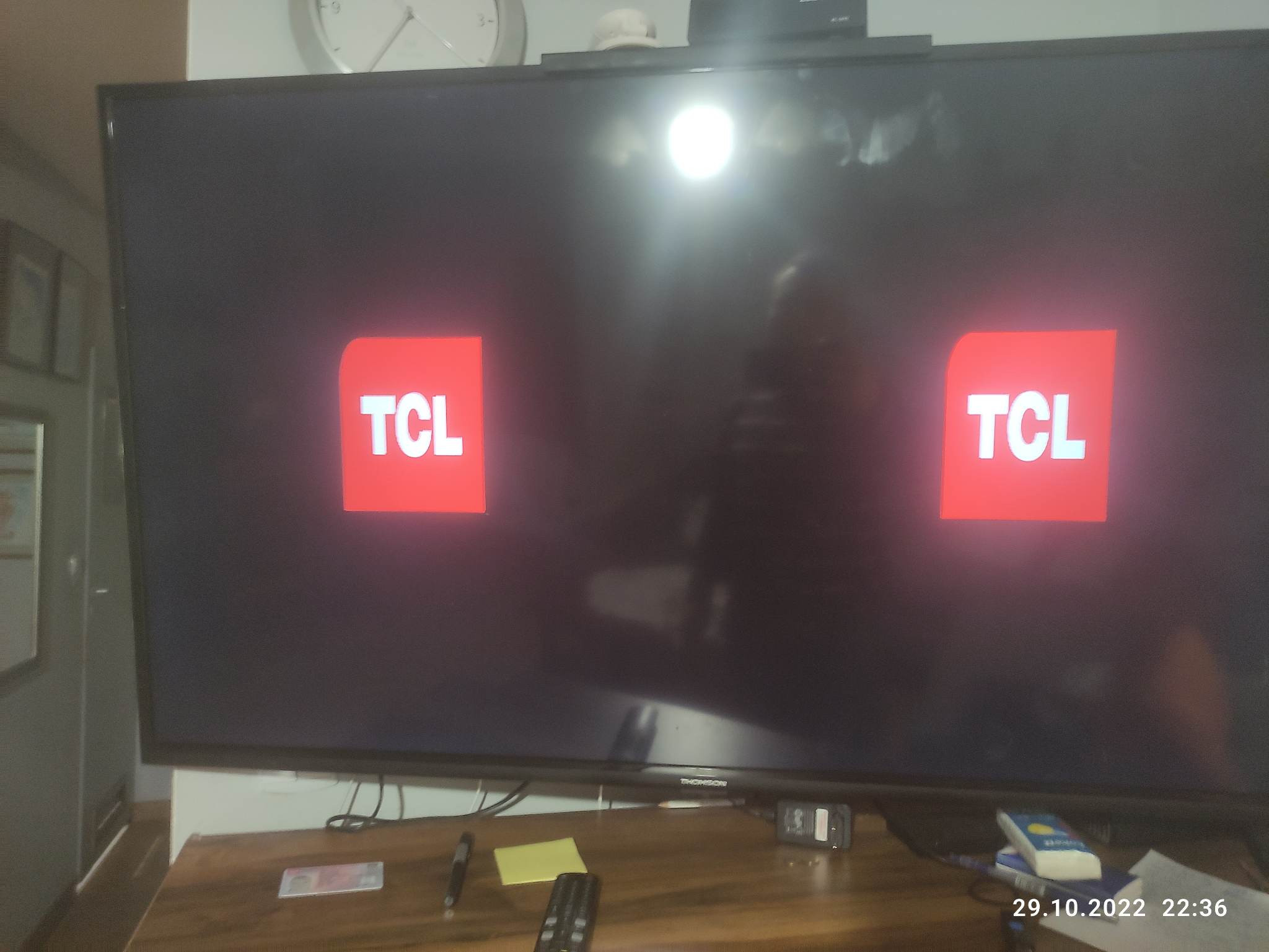Thomson 50UD630 - podwójny obraz po aktualizacji firmware, próby resetu ...