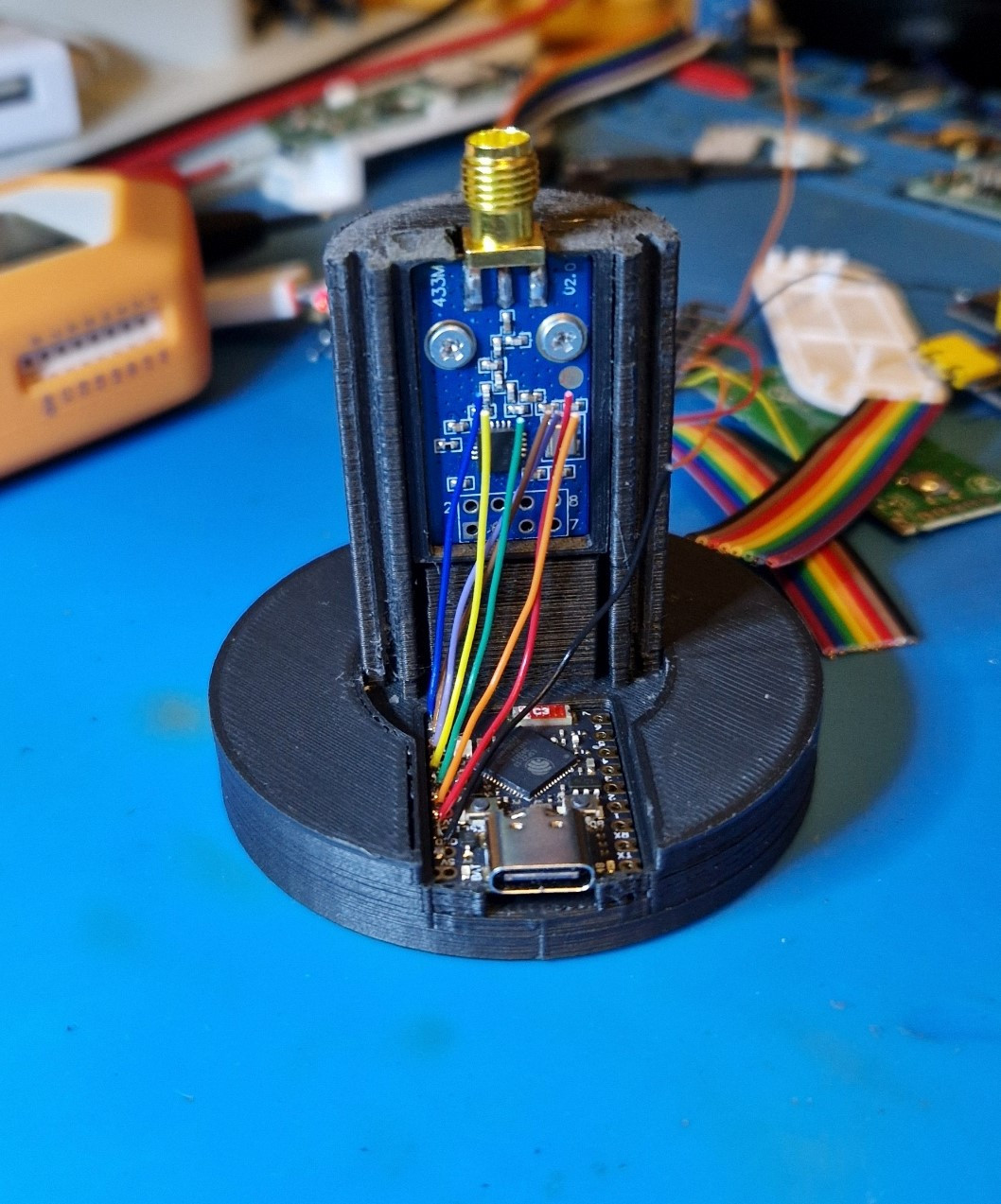 DIY radio controller ESP32-S3 Super Mini + CC1101 with ESPHome for ...