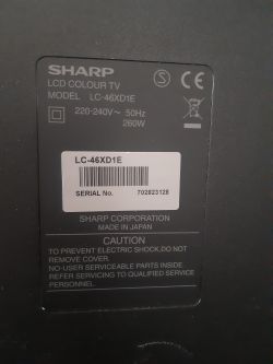 TV Sharp LC 46XD1E: Dioda czuwania miga, mimo wymiany płyty głównej - jak naprawić?