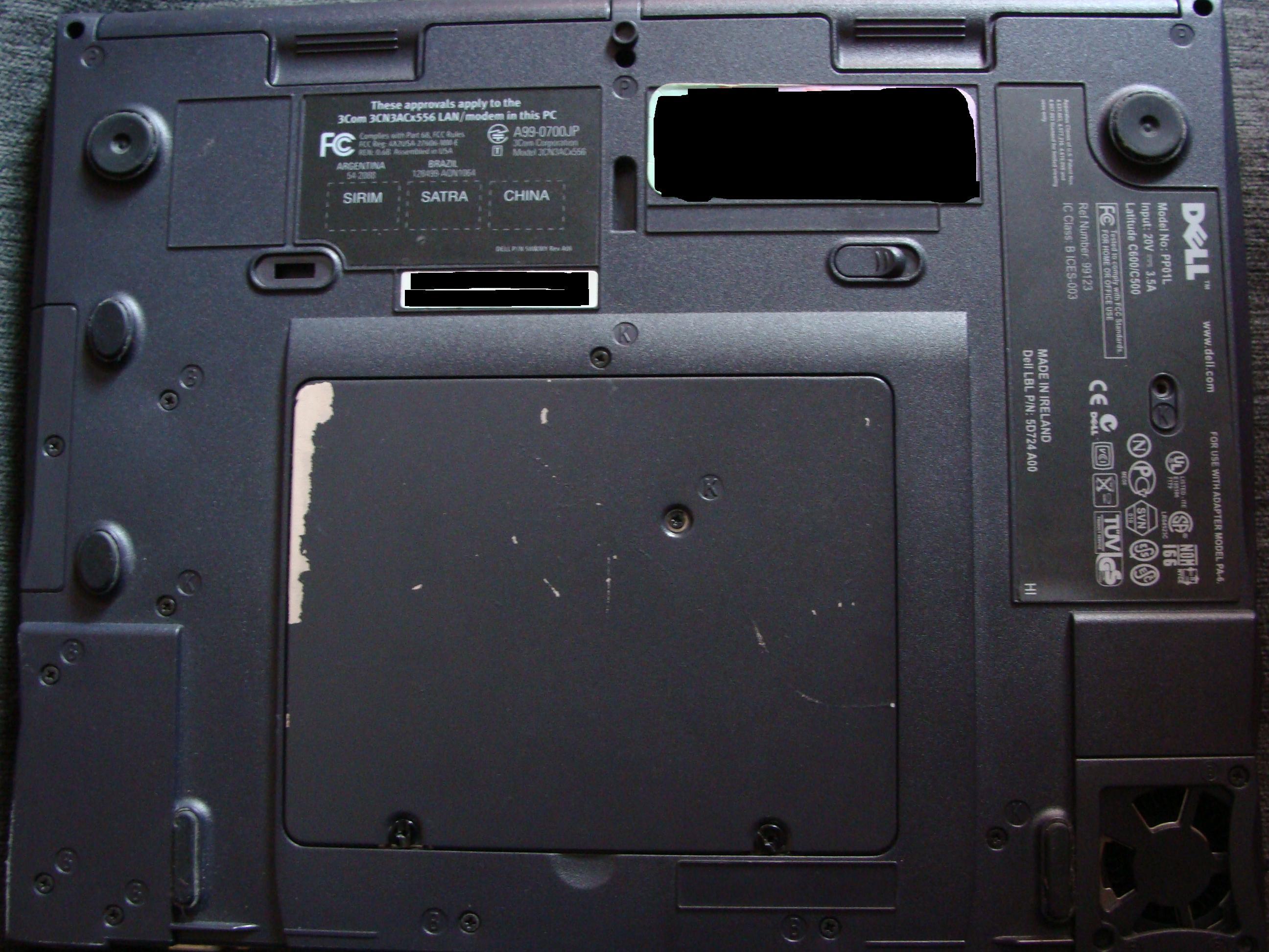 dell c600 - sterownik do klawiatury pod Windows XP