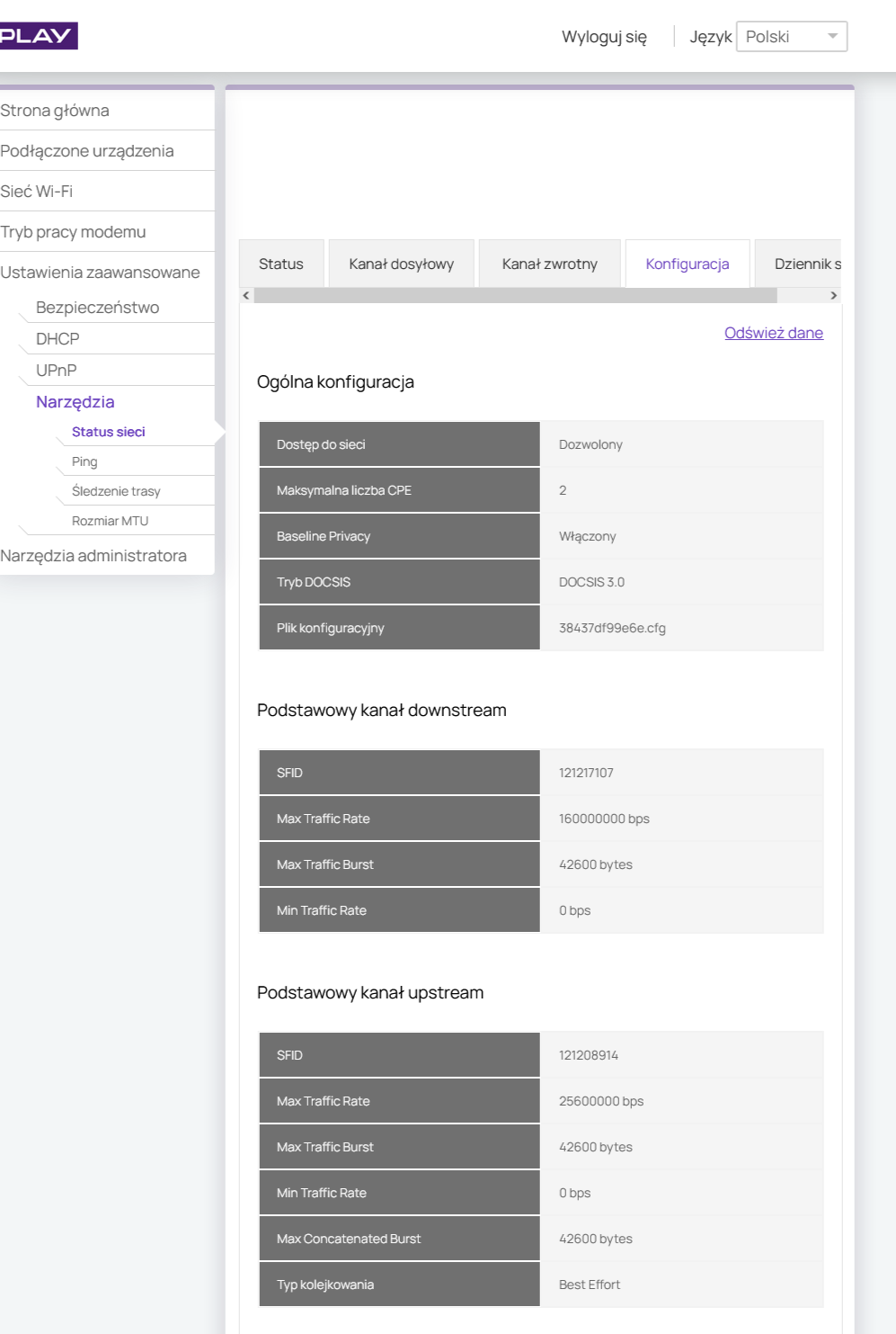 ConnectBox (Compal CH7465LG-LC) Play/UPC - Degradacja usług DS, co robić?