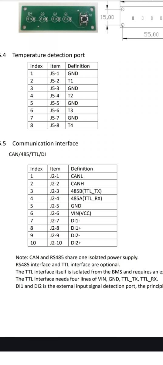 Jak podłączyć baterie 300AH DIY z BMS ANT do Growatt SPF-5000ES przez CAN/RS485?