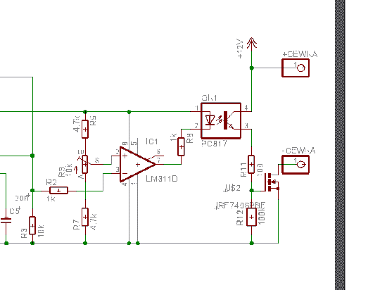 Jak zwiększyć stromość zbocza komparatora LM211 przy sterowaniu MOSFET?
