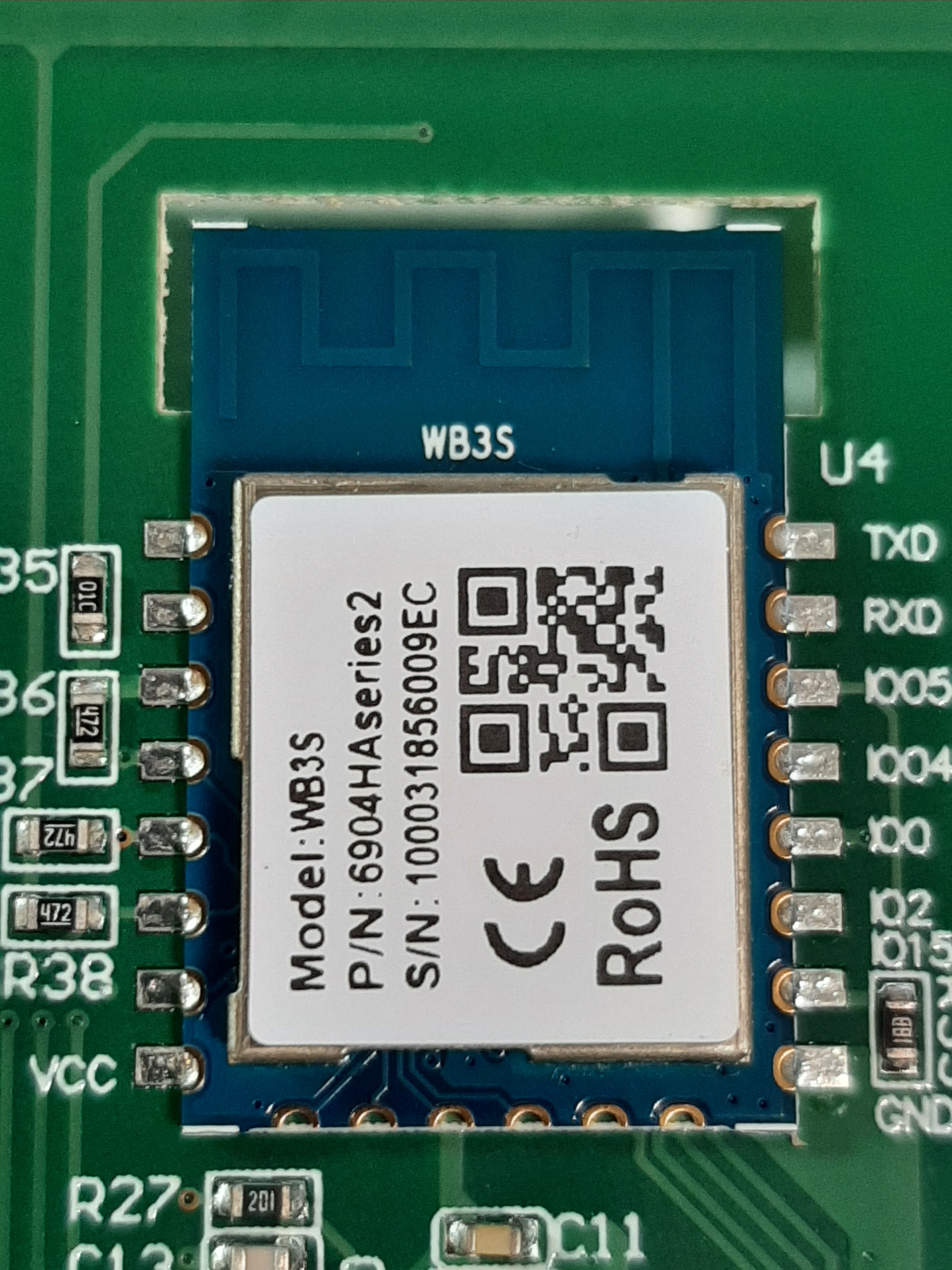 Deta Grid Connect Smart Quad Gang Touch Light Switch - 6904HA - Teardown