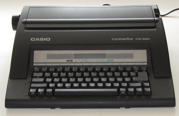 CASIO Casiowriter CW-650 elektroniczna maszyna do pisania
