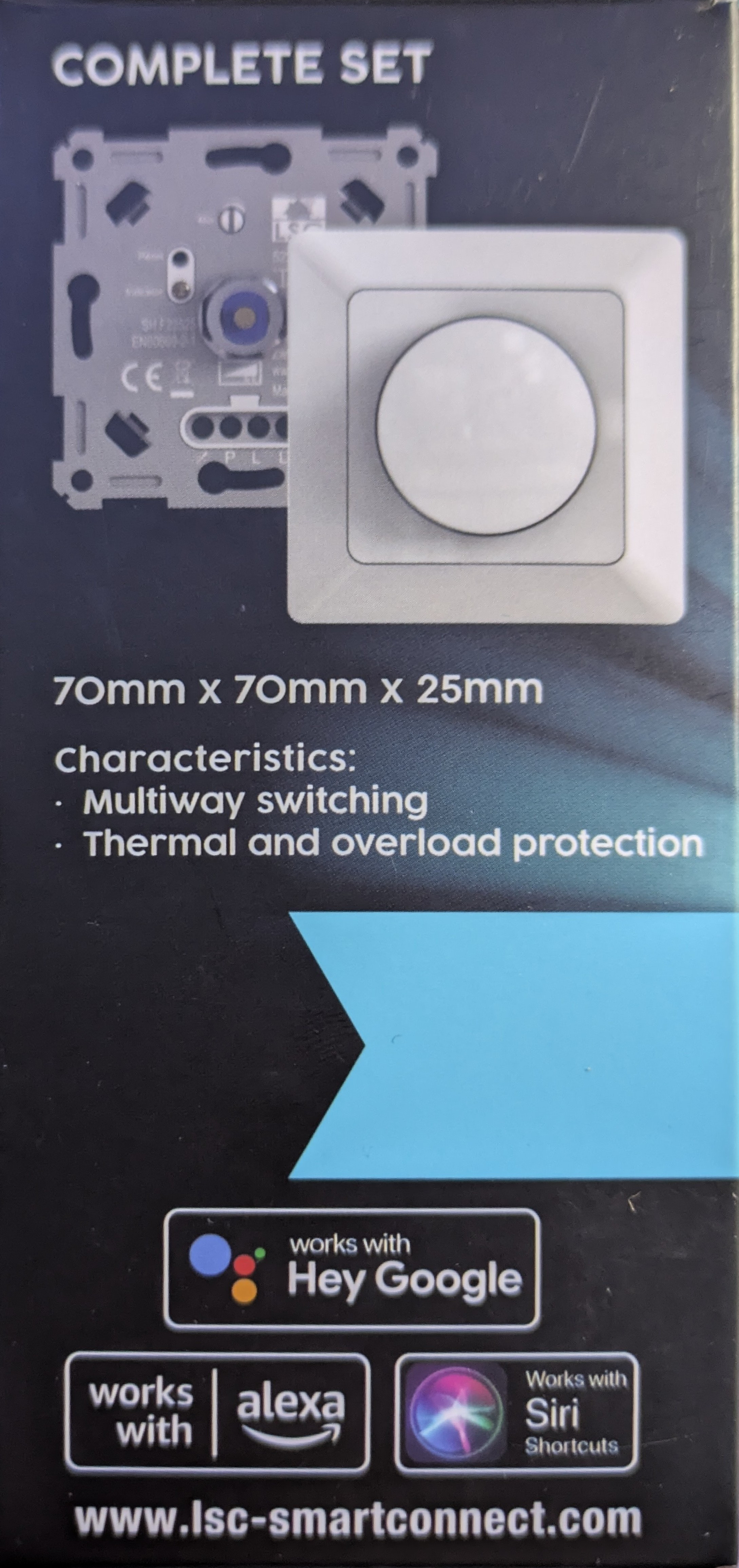 [AXY2S] [ECR6600] Teardown LSC Connect Smart Wall Dimmer (3207304)