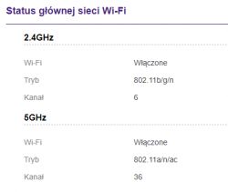 Brak połączenia WiFi w routerze ZTE WF830 od Playa na urządzeniach z ...