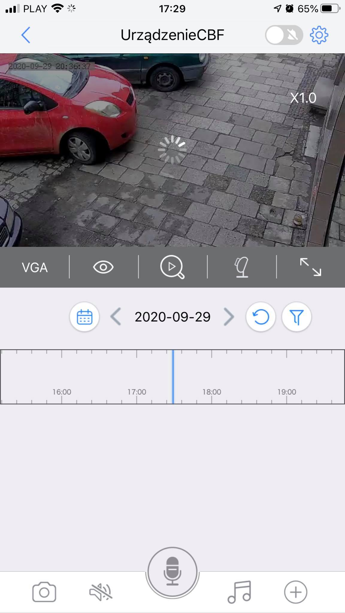 Kamera obrotowa IP WIFI zewnętrzna FULL HD 4X ZOOM SAP HD