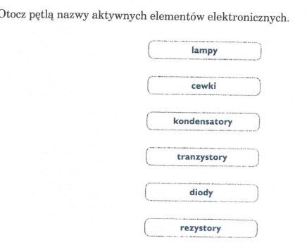 [Rozwiązano] Elementy aktywne - szkoła podstawowa zdalne nauczanie ;)