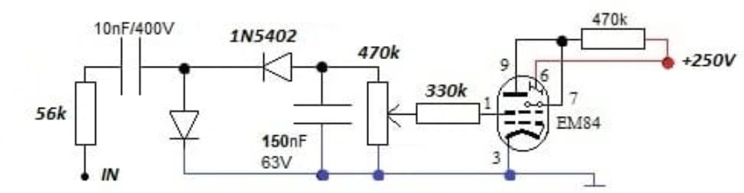 ECL86 and EM84 Tube Amplifier - PCB - 3 - elektroda.com