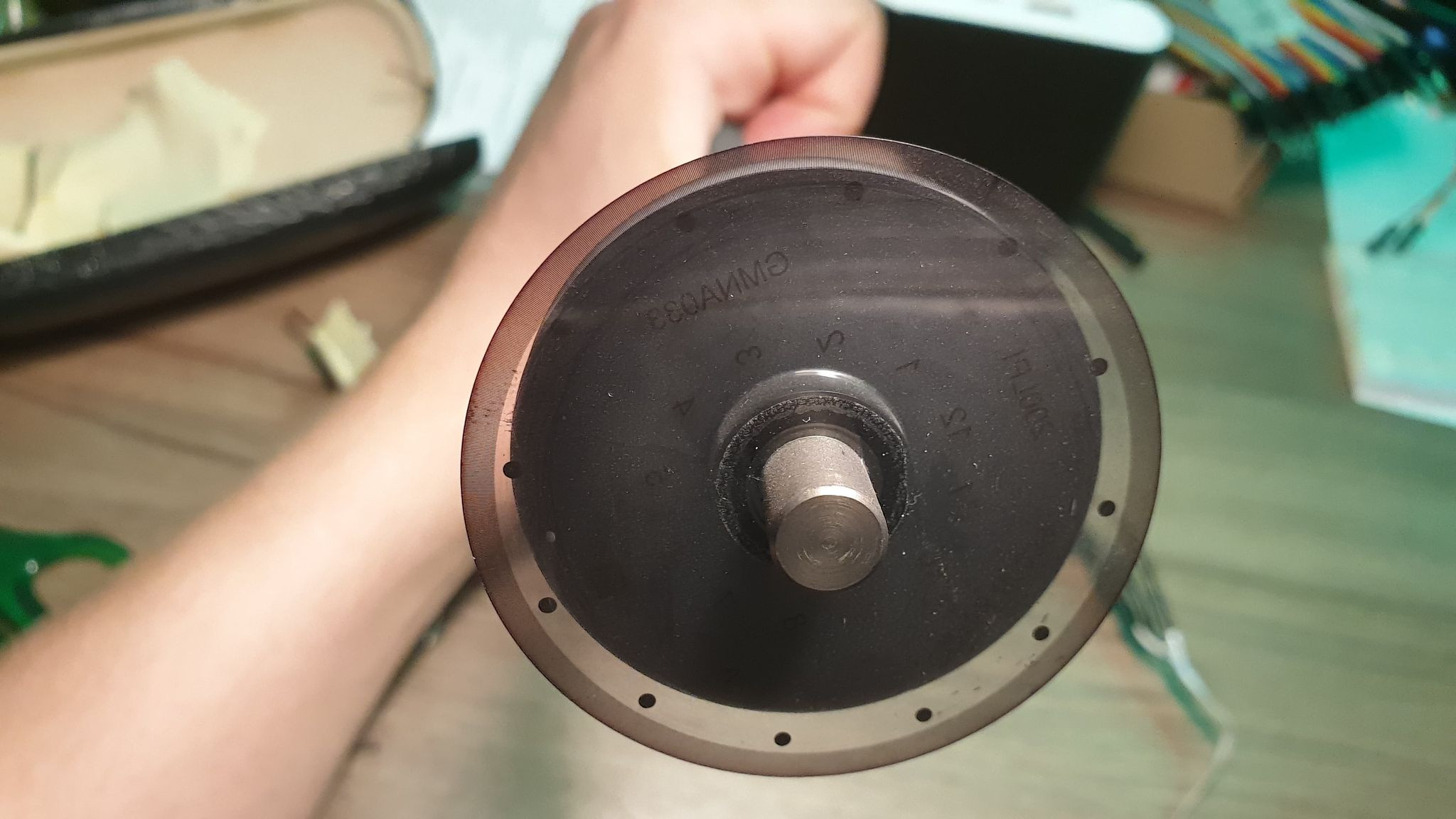 Podłączenie enkodera CQ163-80022-A z drukarki HP Deskjet 3520 do Arduino