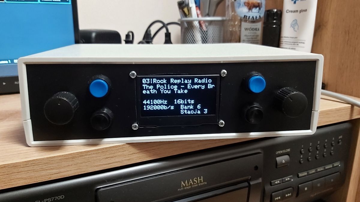 Internet radio and audio file player on ESP32-S3 - elektroda.com