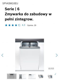 Bosch SPV43M10EU - błąd E09 po zakończeniu cyklu - elektroda.pl