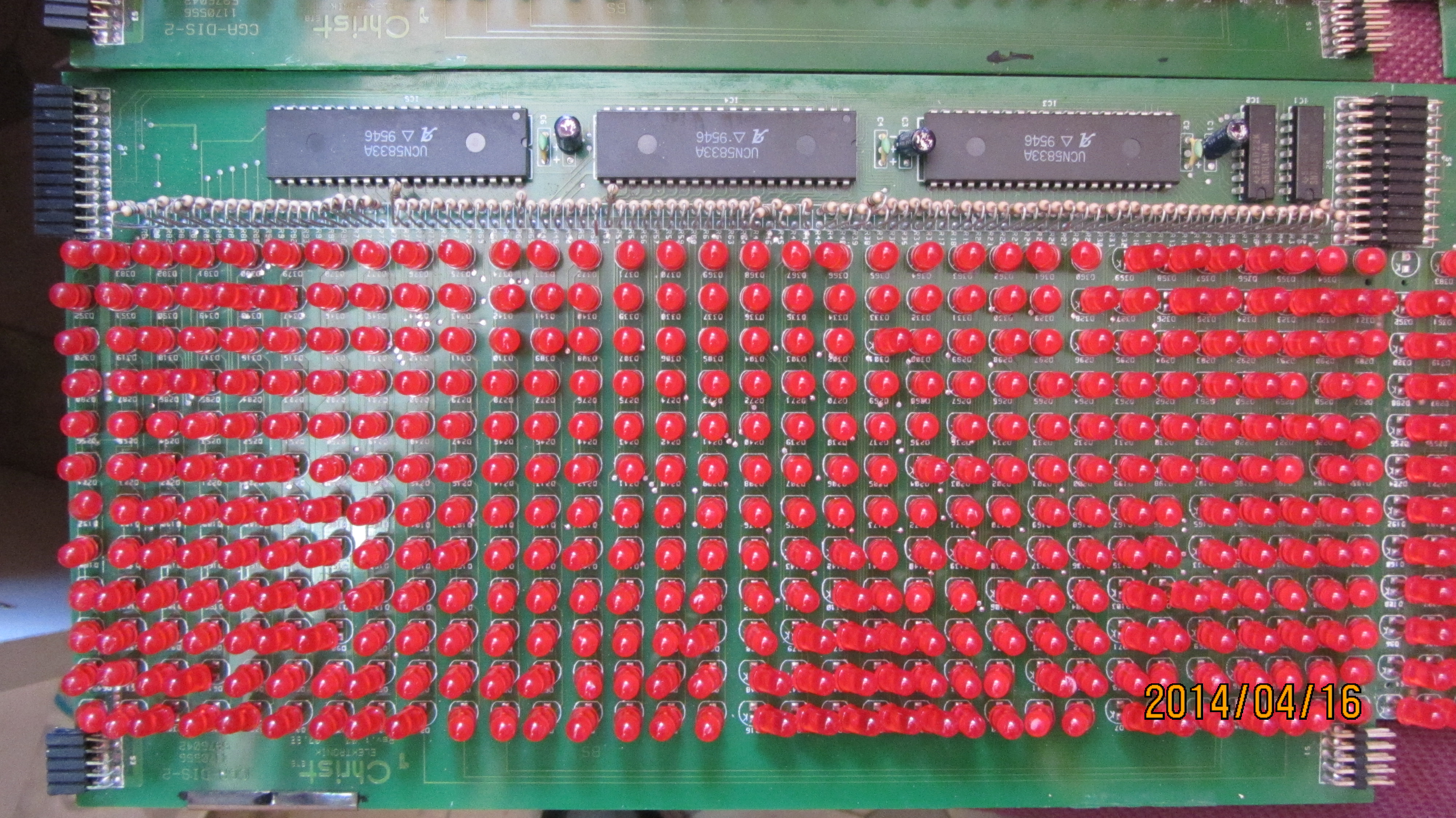 [Sprzedam] 5 Paneli a na każdym 360 diod led i po 3 x UCN5833a