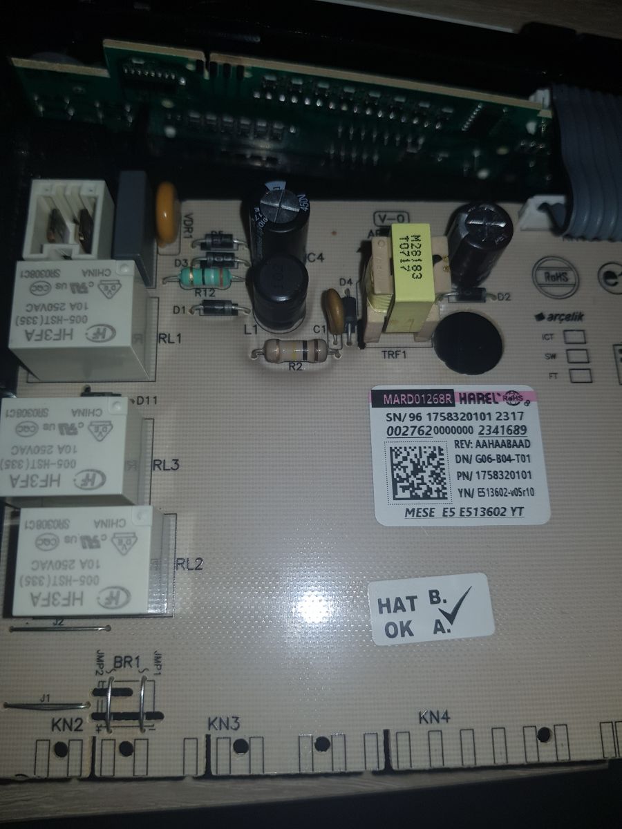 Beko DIS28021 - wystrzelenie bezpiecznika i uszkodzenie układu ...