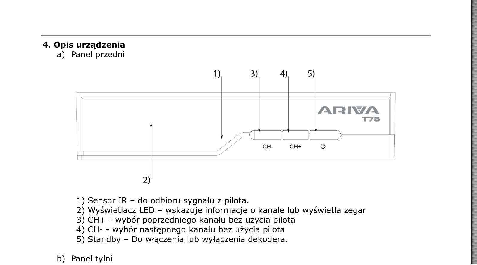 Pilot RCU76 od ariva t75 czy da się nim sterować tv?