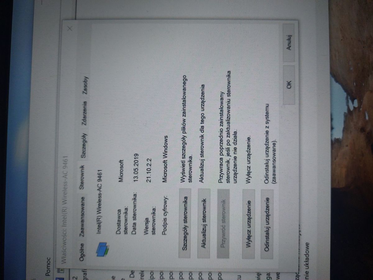 Karta sieciowa nie wykrywa Wi-Fi, błąd kodu 10, brak aktualizacji ...