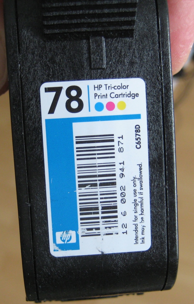 Hp 990cxi - regenerowane kartridże, dioda brak tuszu po 20 stronach